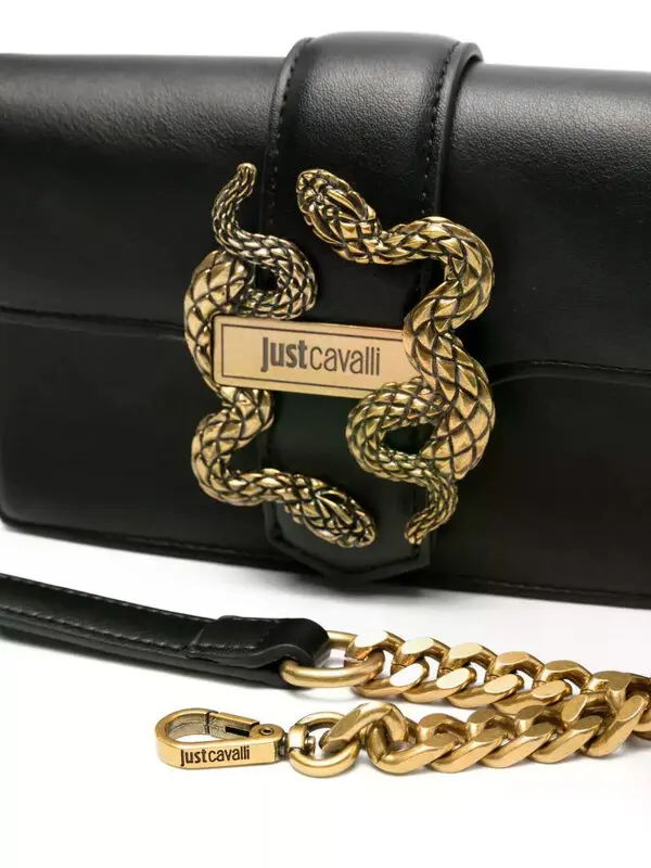 Just Cavalli Clutch Bag With Logo Detail