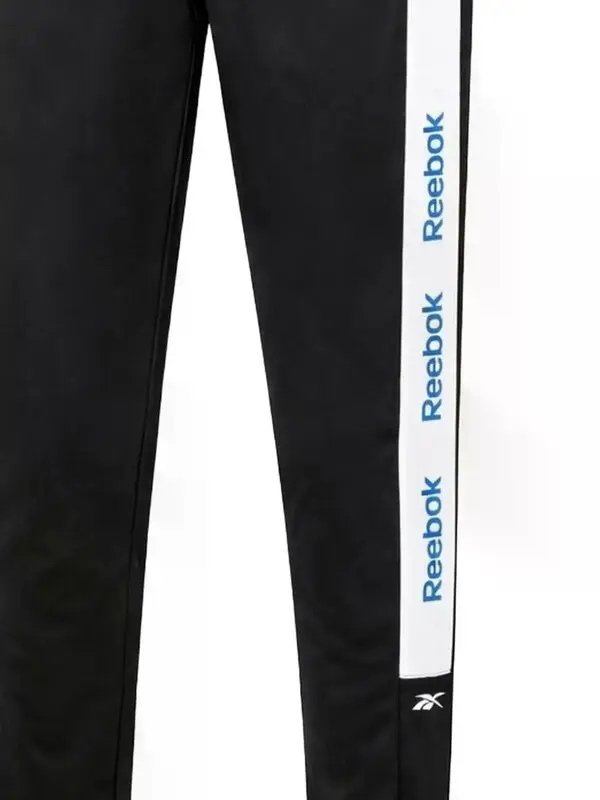 REEBOK Logo-embellishment Track Trousers - Black