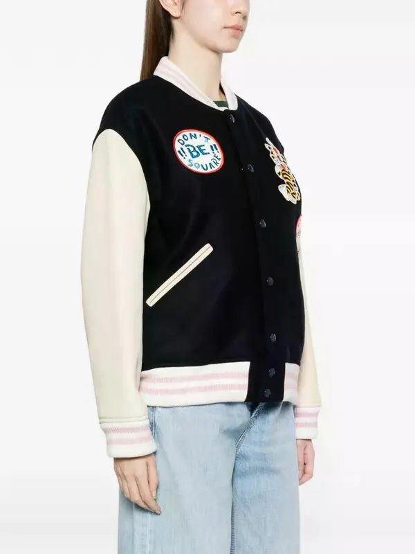 Kenzo Logo-patch Bomber Jacket