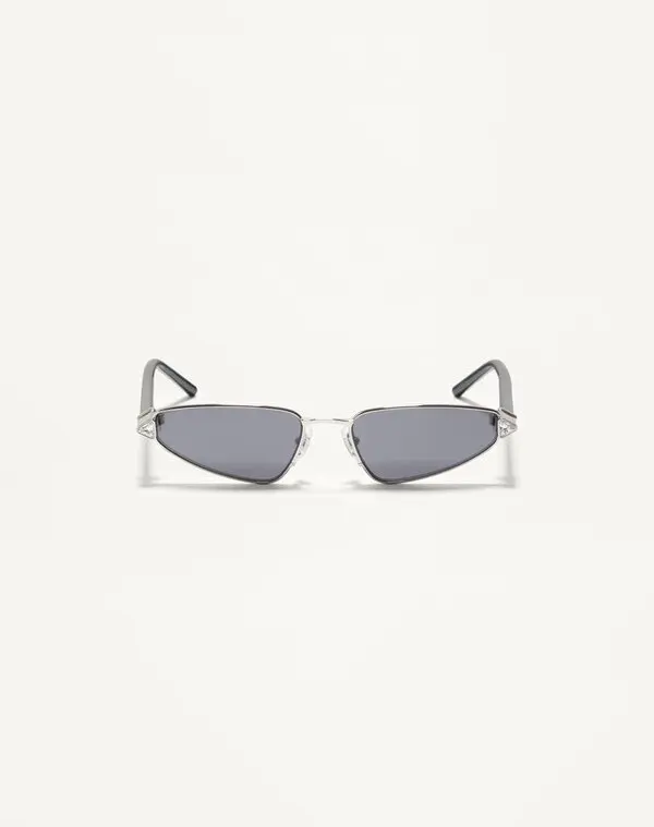 Valentino Garavani Cat-eye Eyewear - Silver/black/grey