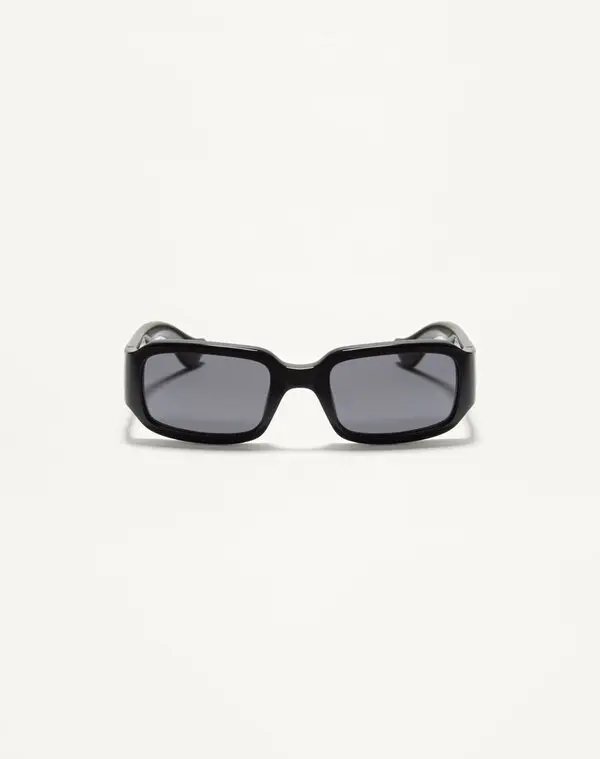 Valentino Garavani Rectangular Sunglasses - Black/grey