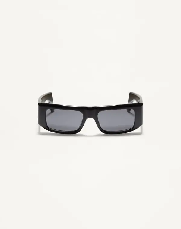 Valentino Garavani Rectangular Sunglasses - Black/grey