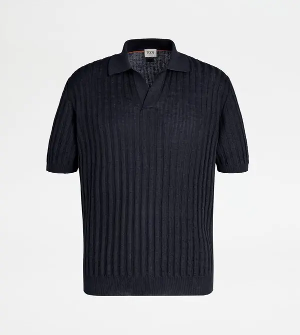 TOD'S Polo Shirt In Linen Knit