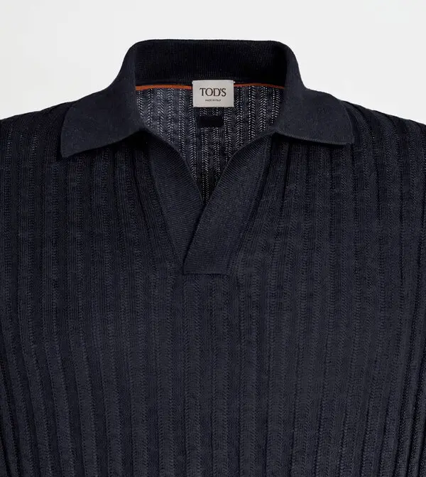 TOD'S Polo Shirt In Linen Knit