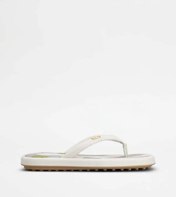 TOD'S Leather Thong Sandals