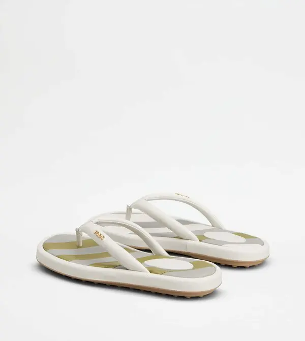 TOD'S Leather Thong Sandals