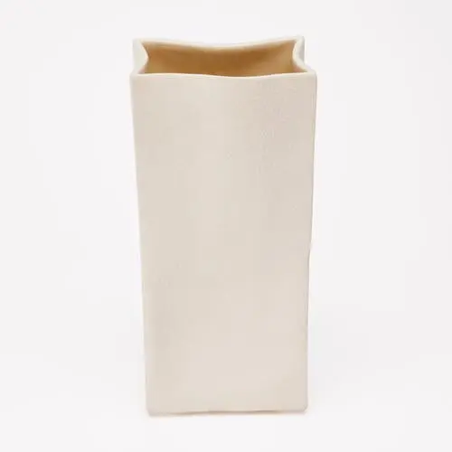 DUMAE Rue Tall Vase - Raw Blanc
