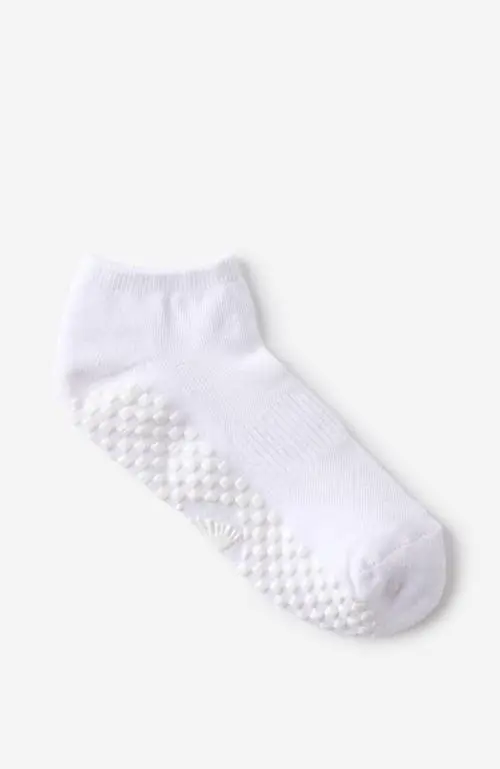 Cotton:on Active Performance Studio Sock - Solid White Usa
