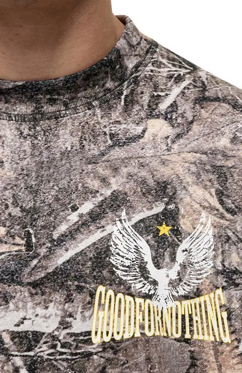 GOOD FOR NOTHING Arizona Woodland Camo T-shirt