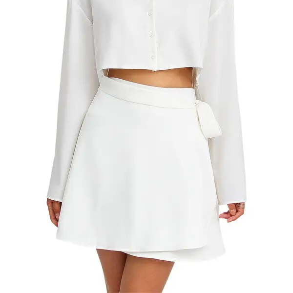 BELLE & BLOOM Before You Go Skirt - White