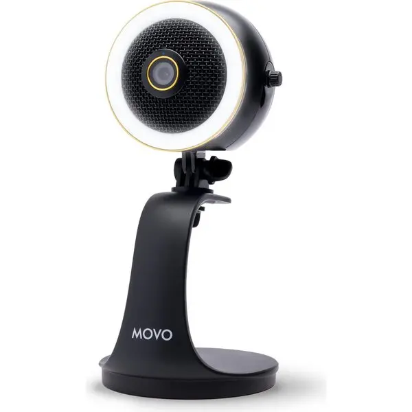 MOVO Webmic Hd Proall-in-one Streaming Webcam - Black