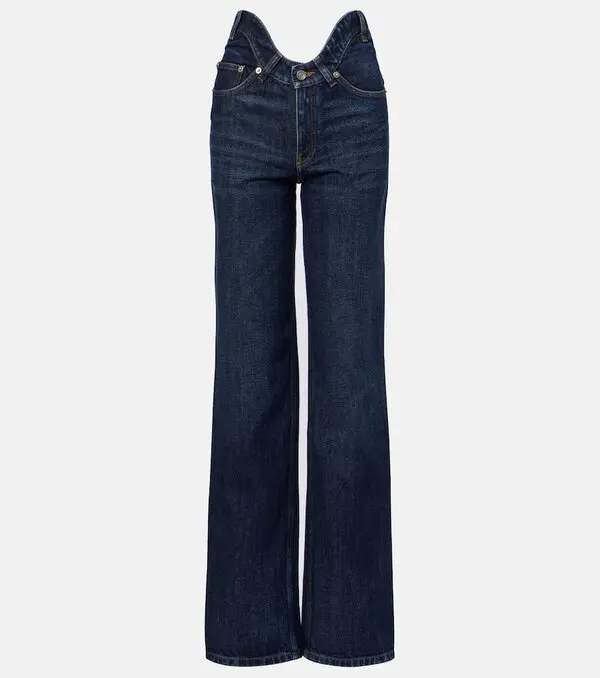 JEAN PAUL GAULTIER Curved Bootcut Jeans