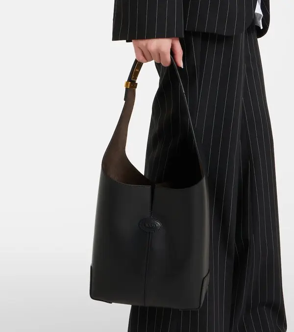 TOD'S Di Bag Folio Leather Shoulder Bag