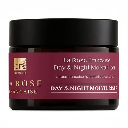 DR BOTANICALS La Rose Française Skin Renewal Duo Moisturiser For Hydration & Radiance 50 Ml - White