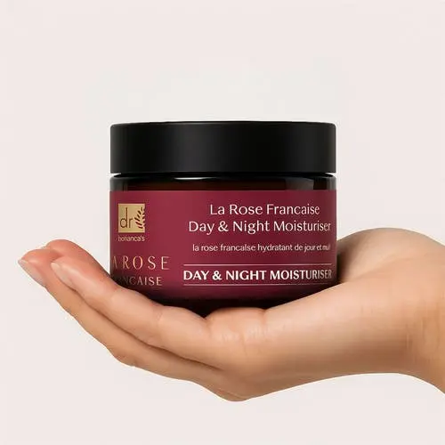 DR BOTANICALS La Rose Française Skin Renewal Duo Moisturiser For Hydration & Radiance 50 Ml