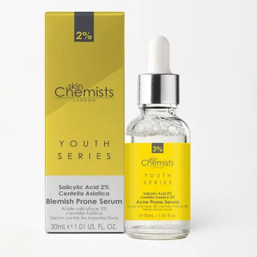 SKINCHEMISTS Youth Series Acne Prone Serum Salicylic Acid 2 - White