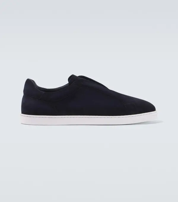Magnanni Open Suede Sneakers