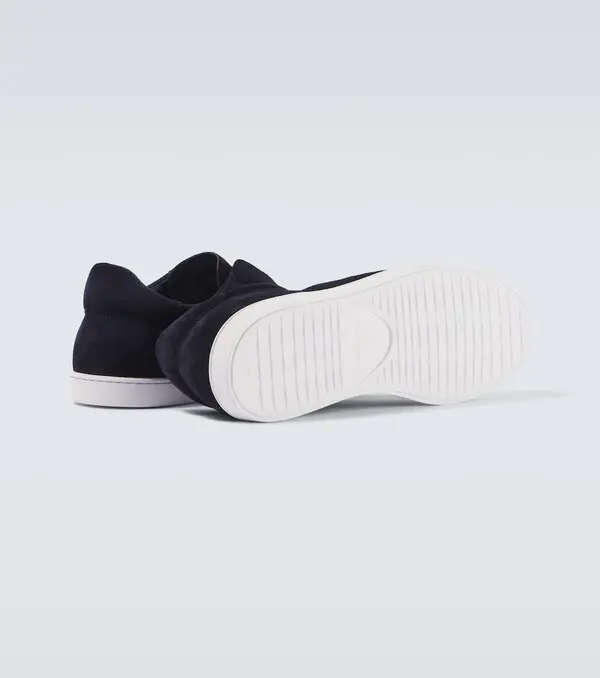Magnanni Open Suede Sneakers