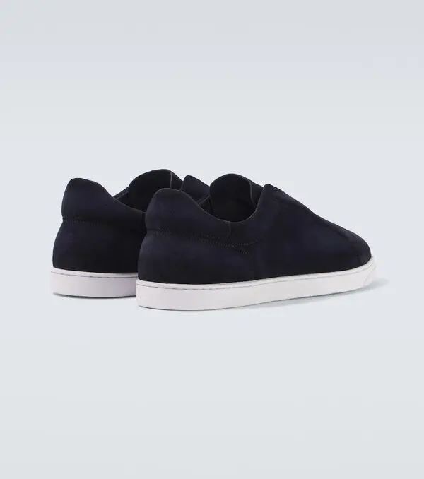 Magnanni Open Suede Sneakers
