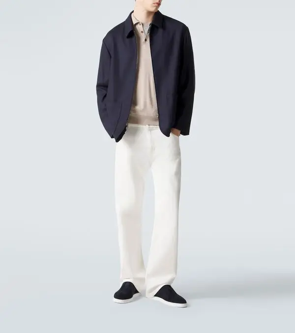 Magnanni Open Suede Sneakers