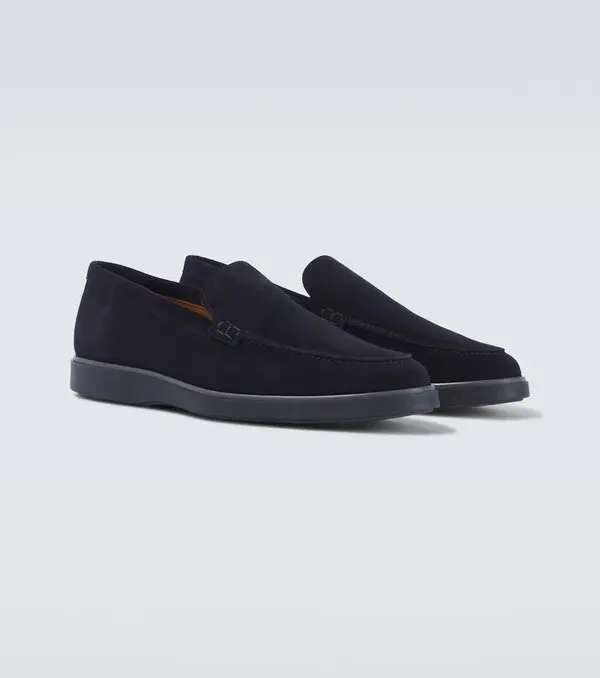 Magnanni Coroa Suede Loafers