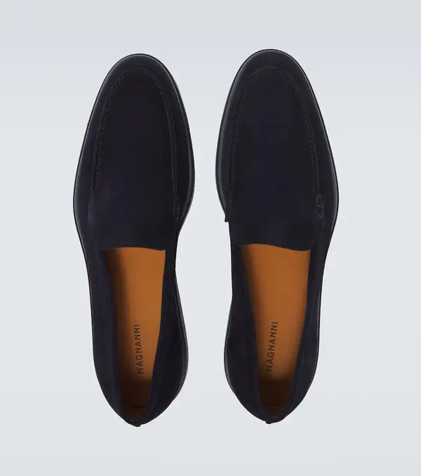 Magnanni Coroa Suede Loafers