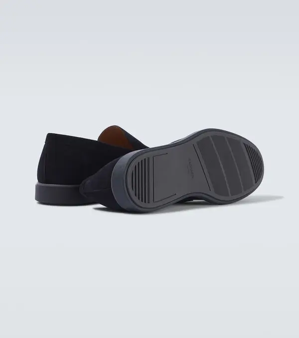 Magnanni Coroa Suede Loafers