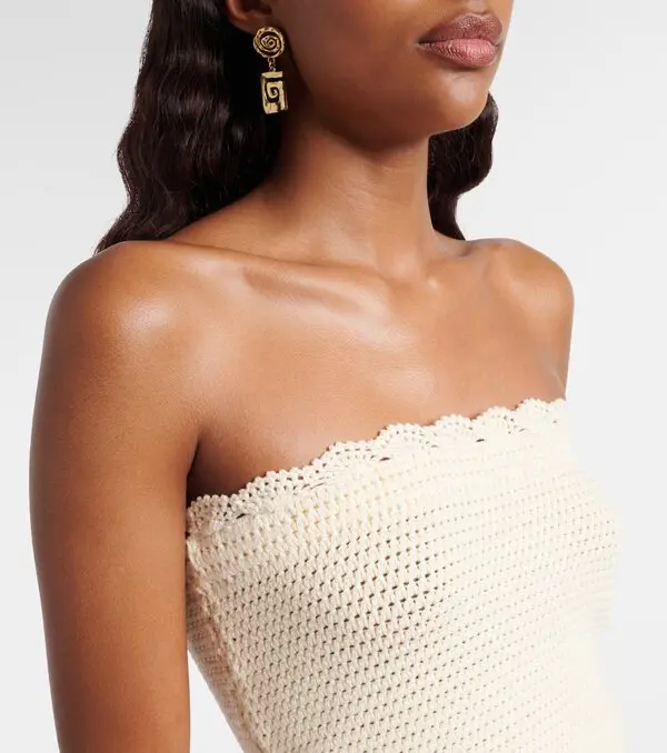 Posse Dylan Crochet Crop Top
