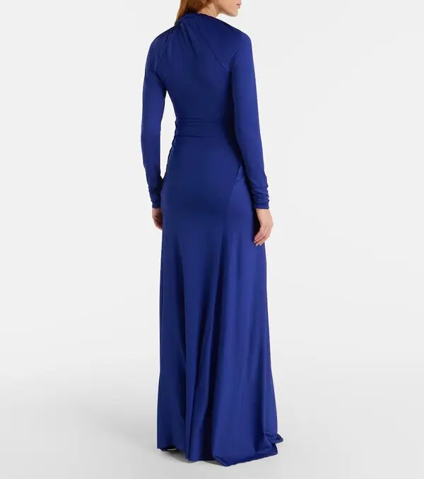 Victoria Beckham Draped Maxi Dress