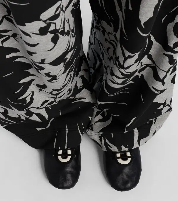 Dries Van Noten Leather Sneakers - Black