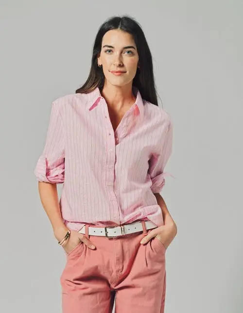 The Shirt By Rochelle Behrens The Washed Linen Shirt