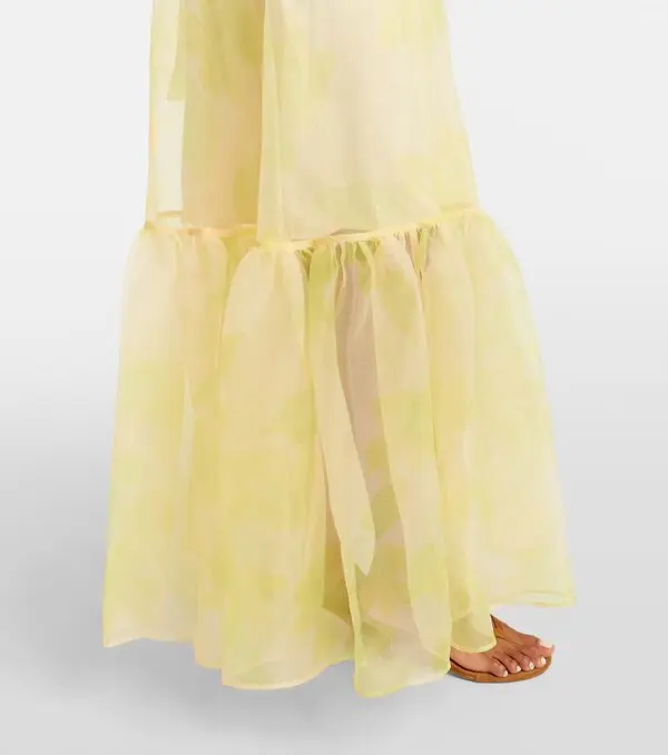 Staud Calluna Organza Maxi Dress