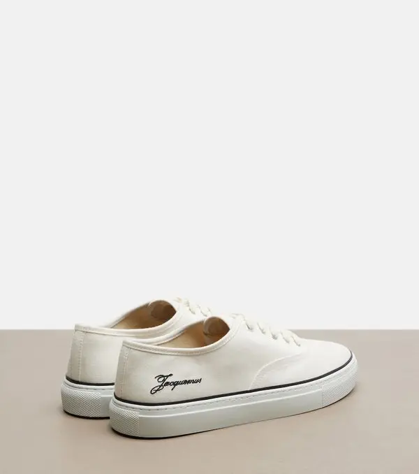 Jacquemus Féfé Canvas Sneakers - White