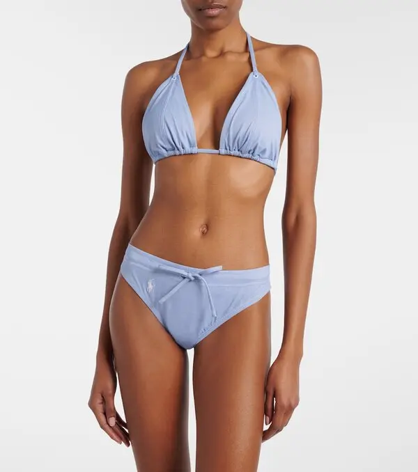 Polo Ralph Lauren Embroidered Bikini Bottoms