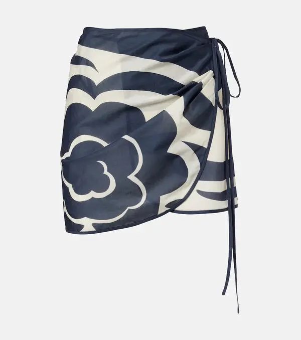SIR. Lilou Printed Cotton Beach Cover-up