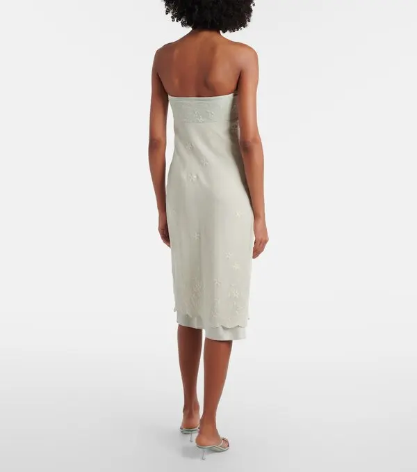 Posse Cove Embroidered Midi Dress
