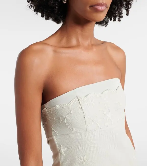 Posse Cove Embroidered Midi Dress
