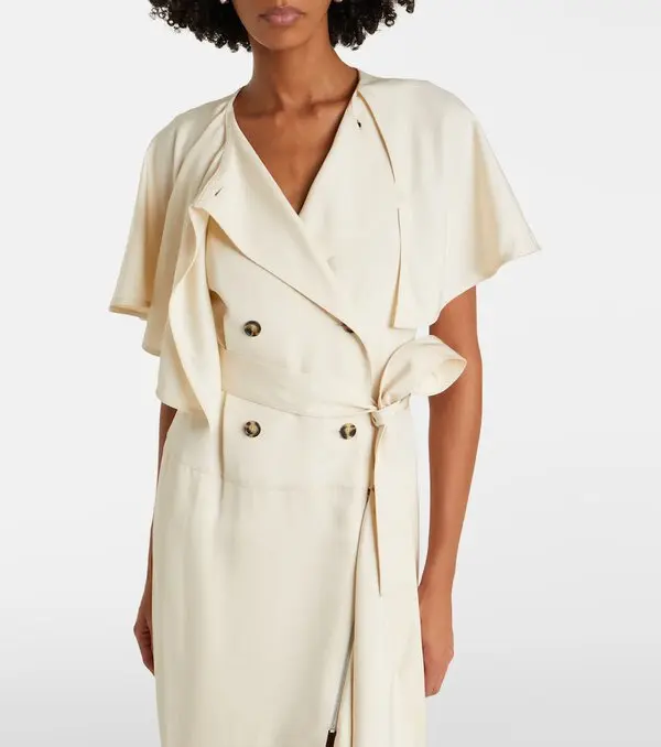 proenza schouler beige dress Meghan Markle Wore a Thing: Proenza Schouler Dress Edition