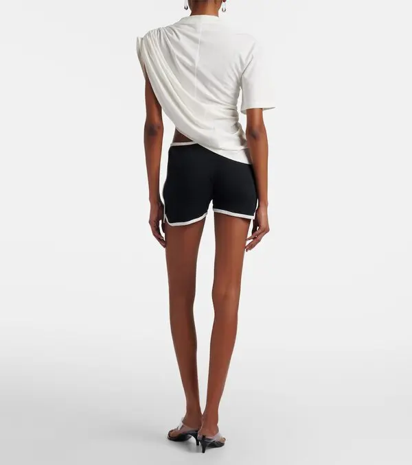COURREGES Cotton Shorts