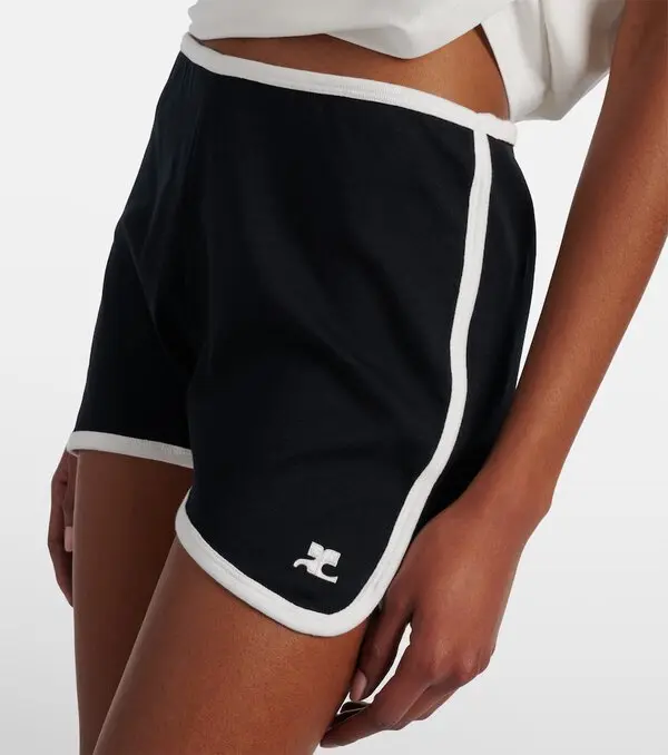COURREGES Cotton Shorts