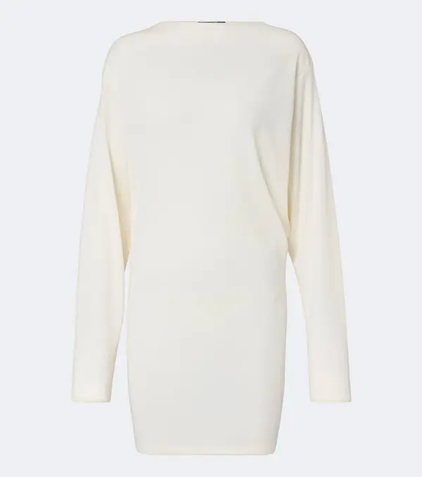 Jacquemus Mistral Jersey Mini Dress Off - White