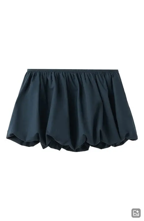 Mango Balloon Mini Skort - Navy