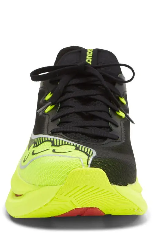 Saucony Endorphin Pro 5 Athletic Sneakers - Citron/black