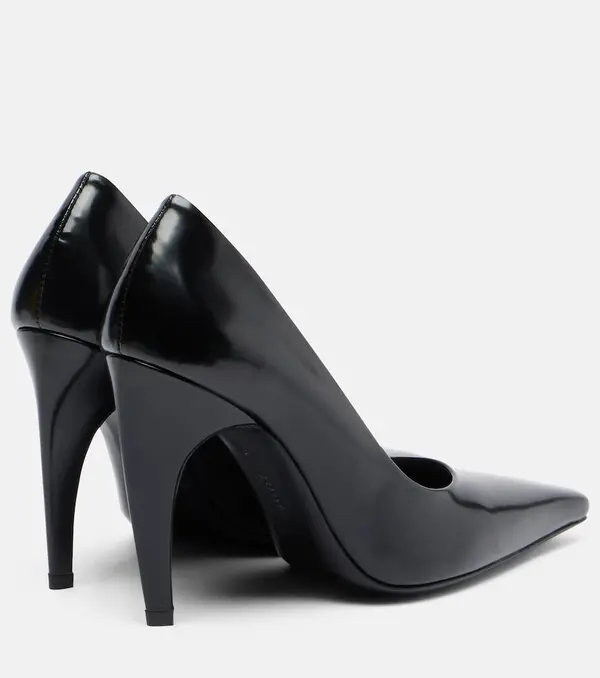 JUDE Fame Leather Pumps - Black