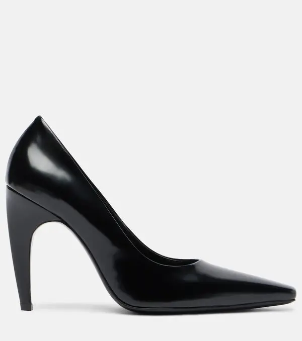 JUDE Fame Leather Pumps - Black