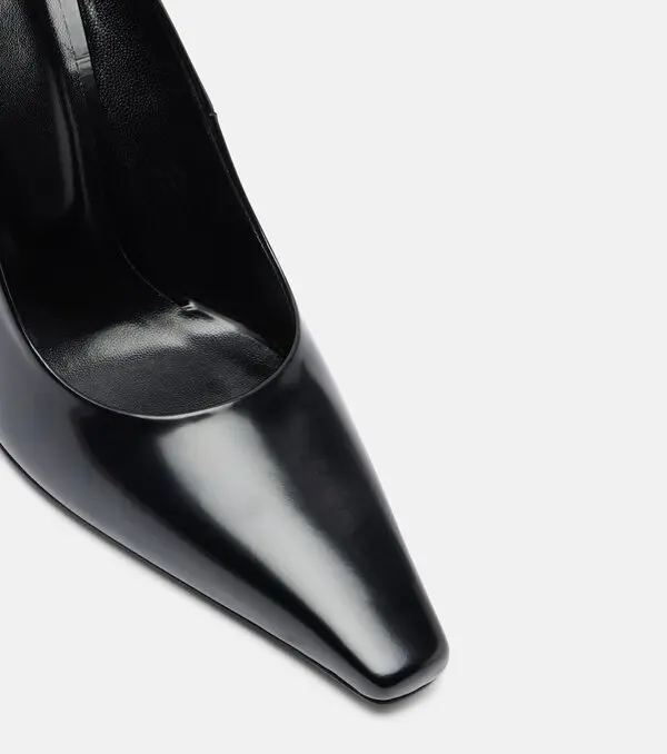 JUDE Fame Leather Pumps - Black