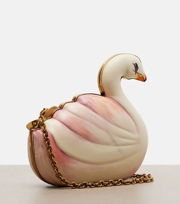 Chloé Tropicus Leather Clutch - White