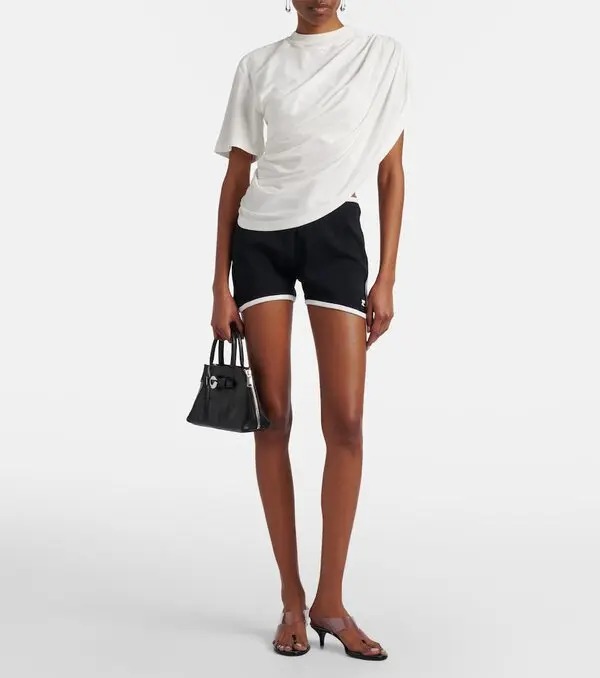 COURREGES Cotton Shorts