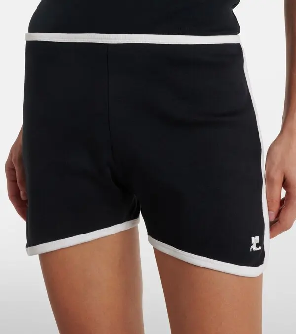 COURREGES Cotton Shorts