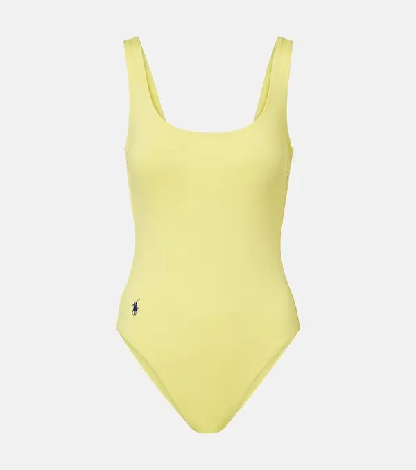 Polo Ralph Lauren Embroidered Swimsuit - Yellow